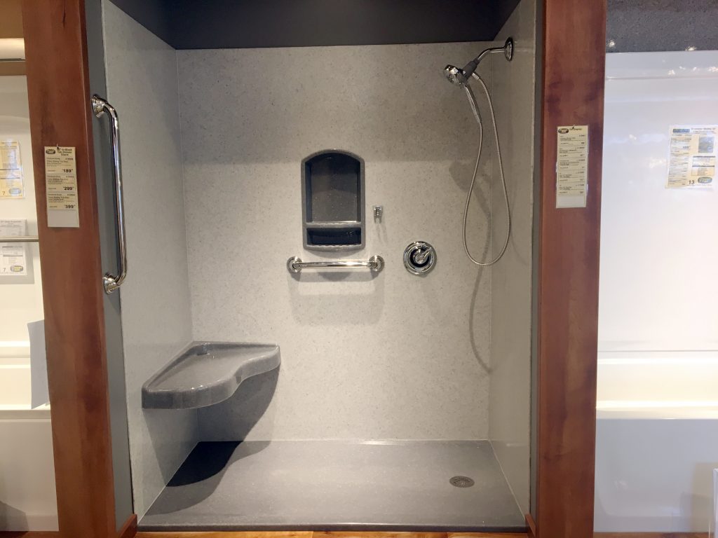 One-Piece Custom Shower Floors From Handy Man! - Handy Man Home ...