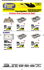 Sale Flyers - Handy Man Home Remodeling Center