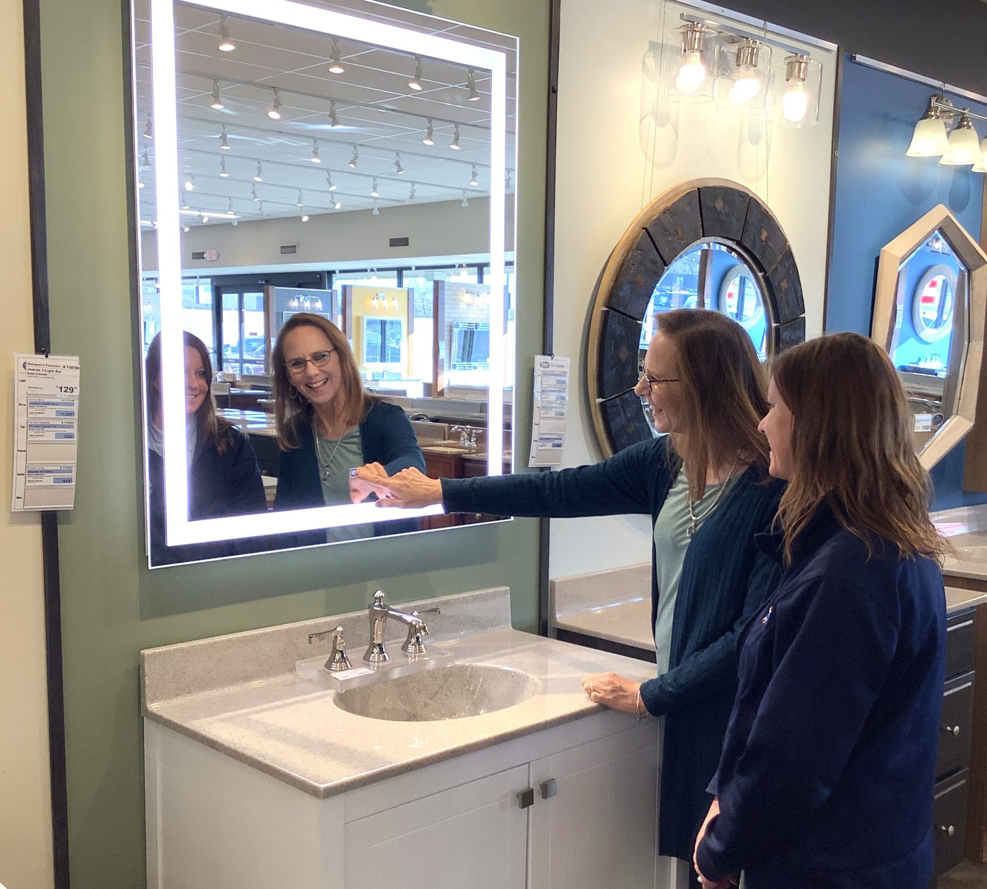 Lighted Mirrors - Luxury at Home! - Handy Man Home Remodeling Center